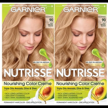 Garnier Nutrisse Nourishing Hair Color Creme, 70 Dark Natural Blonde 1 ...