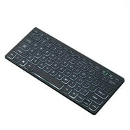Anself Slim Low Profile Mini Wired USB Keyboard, 78 Keys, Waterproof ...