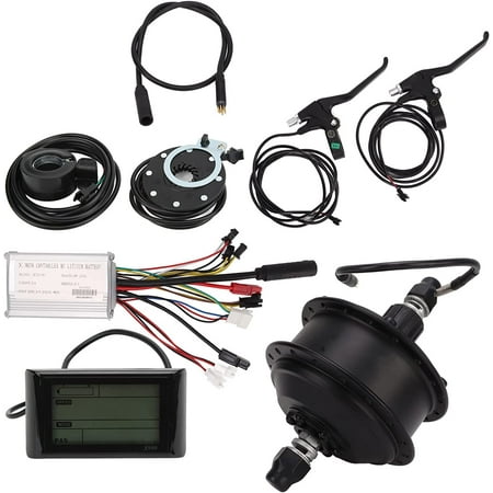 36V 250W Electric Bicycle Conversion Kit, 15A Controller S900 LCD Panel ...