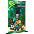 Crayola Minecraft Giant Coloring Pages (18ct), Large Minecraft Coloring ...