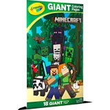 Crayola Minecraft Giant Coloring Pages (18ct), Large Minecraft Coloring ...