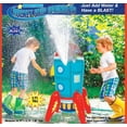 TSF Toys Inflatable Rocket Ship Water Sprinkler, 36" Tall, Outdoor ...