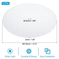 Uxcell Lampshade Diffuser, 2Pcs 12.5" Diameter with 3/8" Center Hole ...