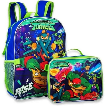 Teenage Mutant Ninja Turtles 4 Piece Backpack Set, Kids 16" School Bag ...