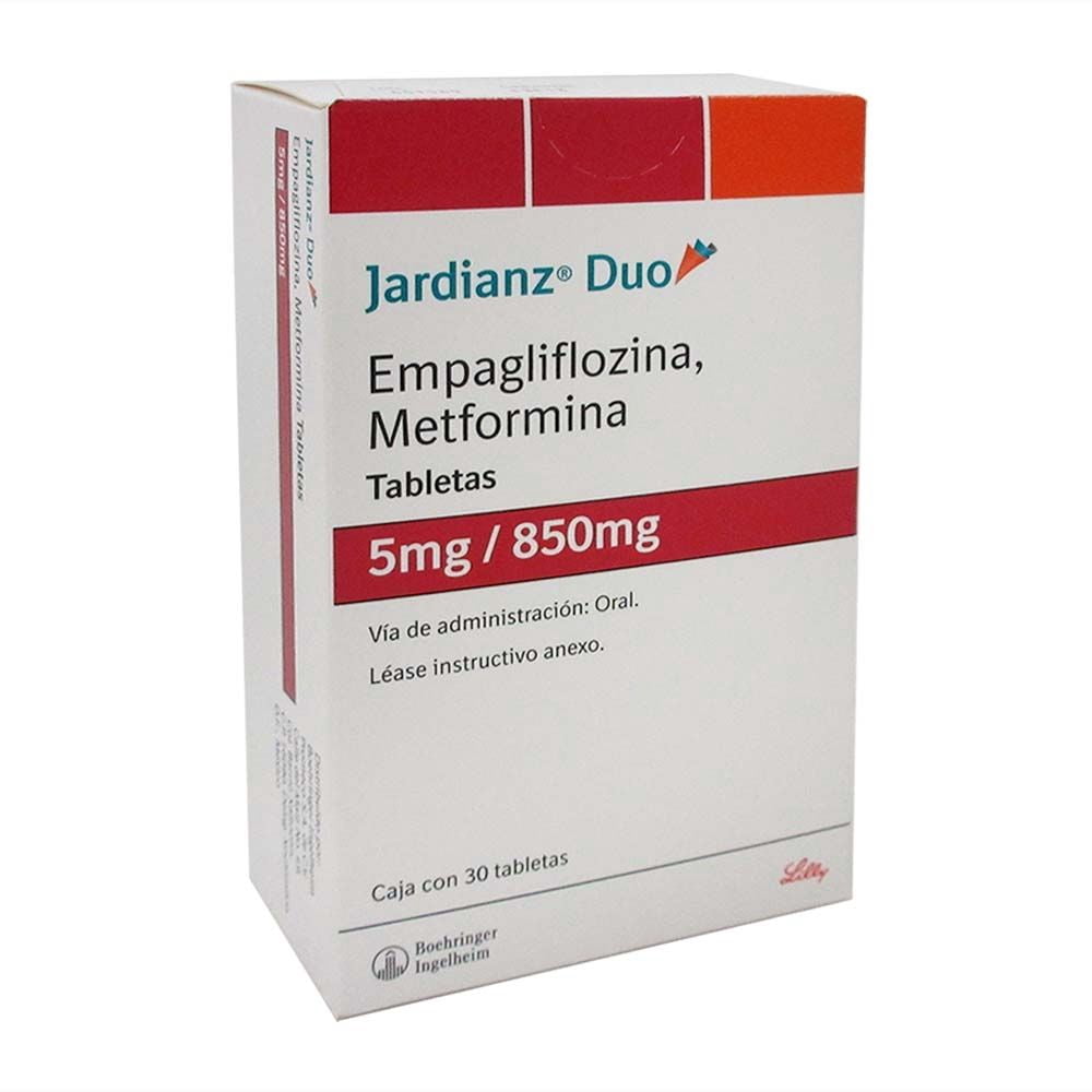 Jardianz Duo 5 850mg Tab C30 Glade Frasco Bodega Aurrera En Línea