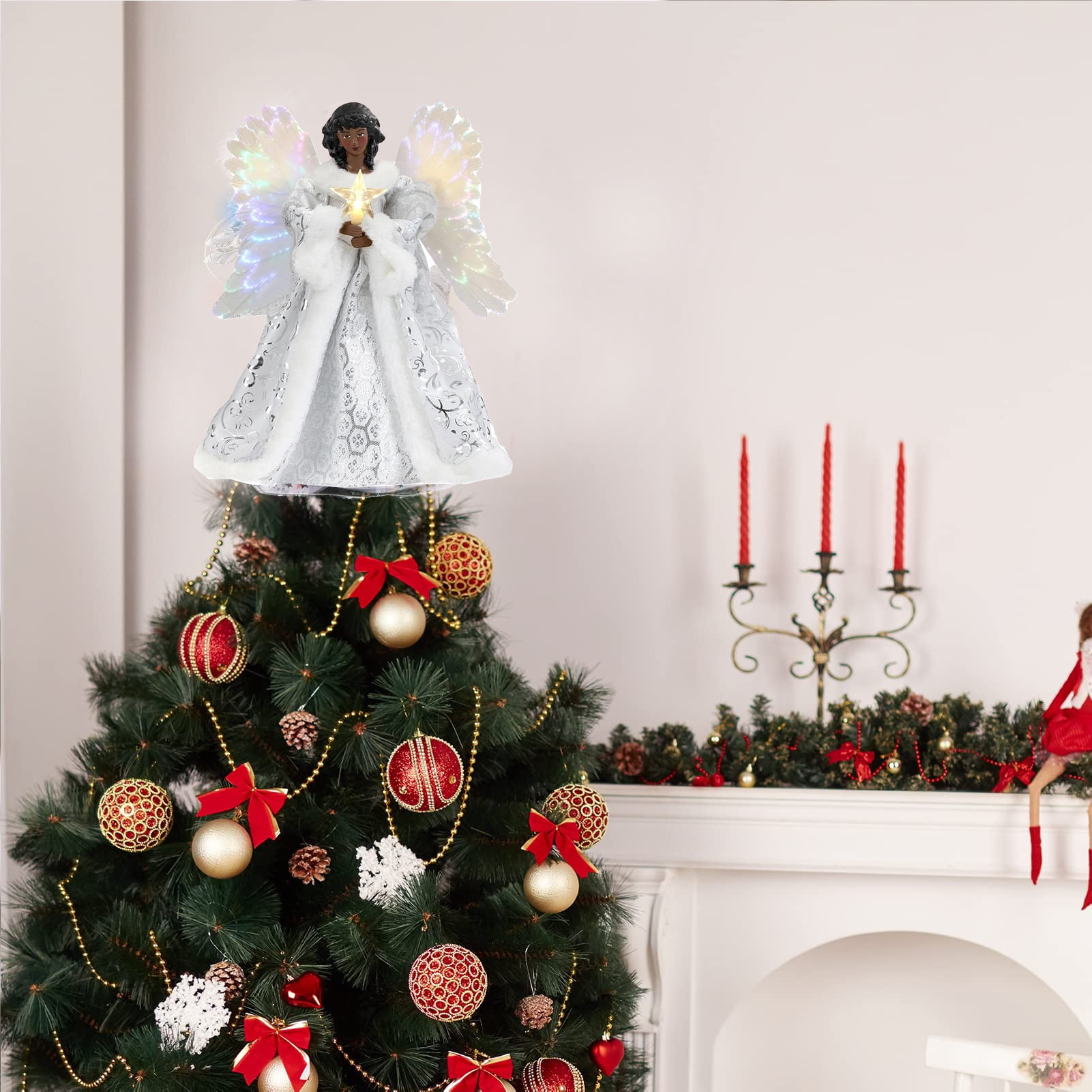 Christmas Tree Angel Topper Ideas