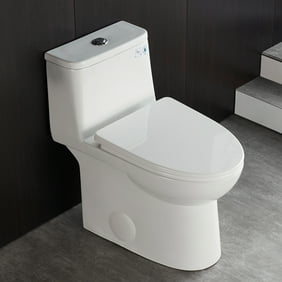 TOTO® UltraMax® II One-Piece Elongated 1.28 GPF Universal Height Toilet ...