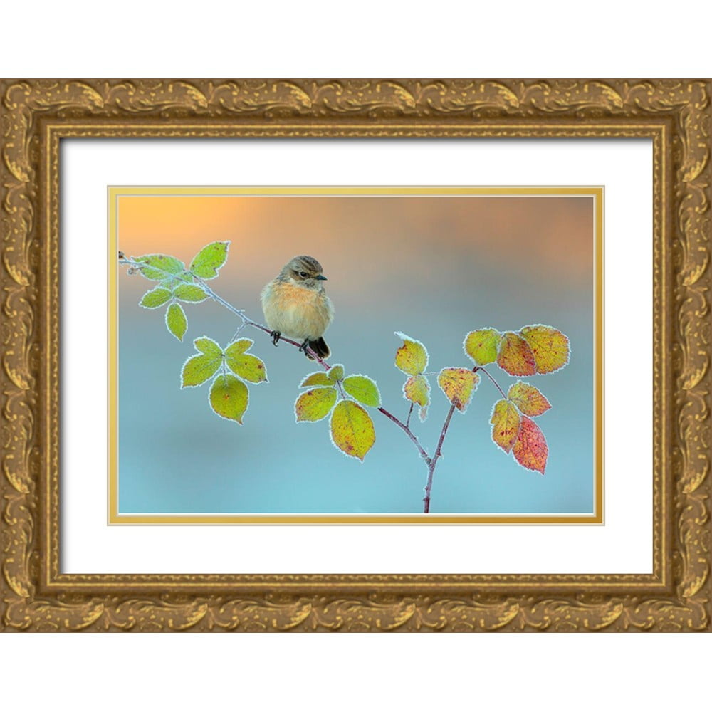 Miguel Dominguez, Andres 32x23 Gold Ornate Wood Framed with Double ...