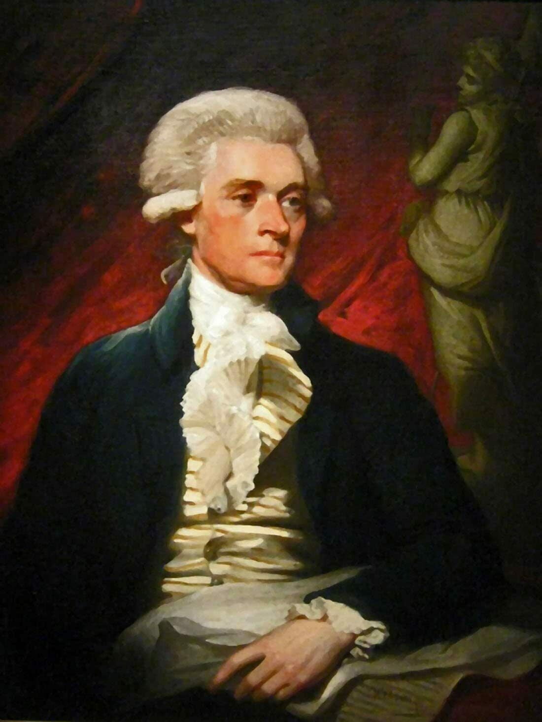 Thomas Jefferson - CANVAS OR FINE PRINT WALL ART - Walmart.com