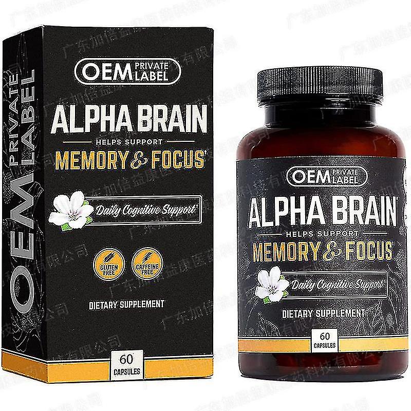 Intellect Capsule Brain Capsule , Alpha Brain Capsule - Vitamin B ...