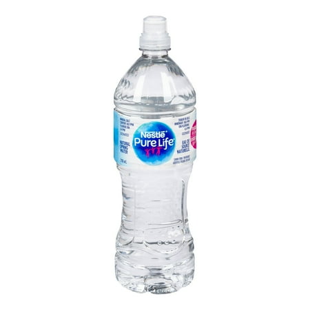 Pure Life Spring Water, Bottle Natural Pl, Sport Cap | 710ML/Unit, 24 ...