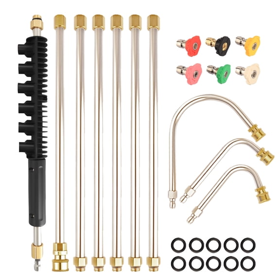 Pressure Washer Extension Wand Upgrade, 9-Pack Power Washer Lance with ...