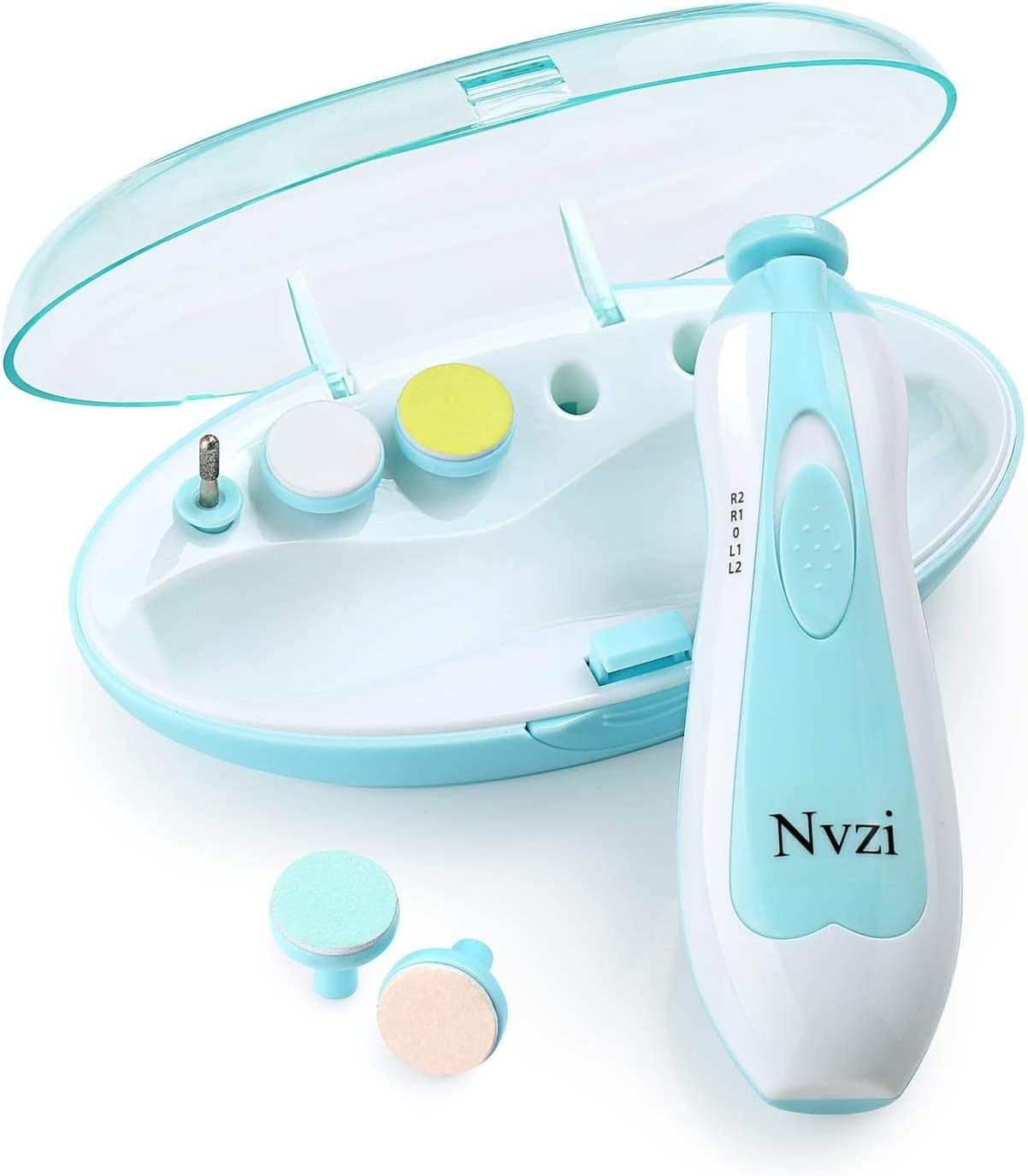 Nvzi Baby Nail Trimmer Electric, Electric Nail File Baby, Fingernail ...