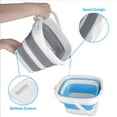 2‑Pack 5L(1.3Gallon) Square Collapsible Buckets, Foldable Portable ...
