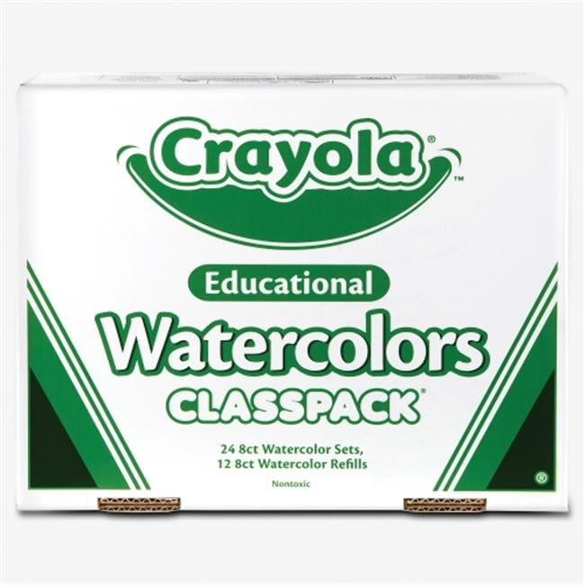 Crayola Watercolor Set, 8 Colors Per Pack - Walmart.com