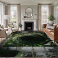 3D Optical Illusion Washable Rug 5x7 Area Rug for Living Room Bedroom ...