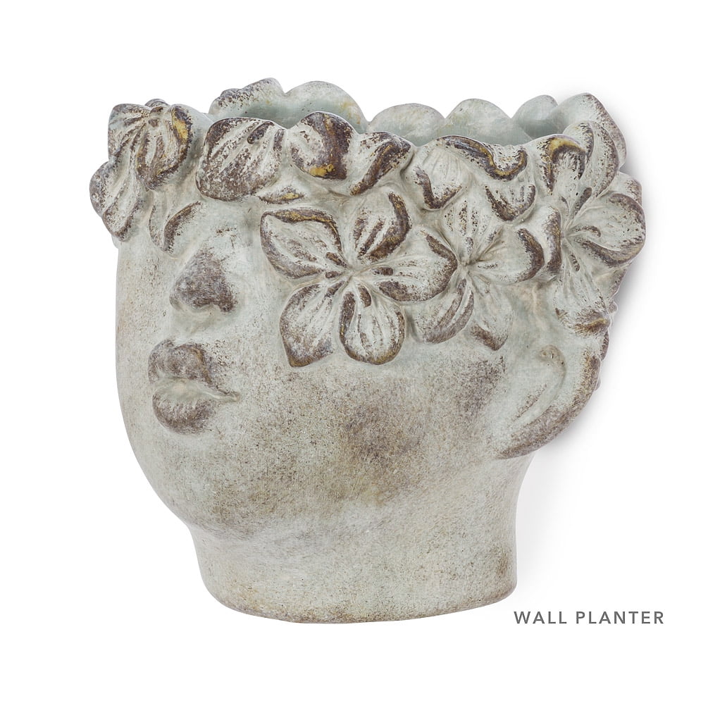Set of 12 Large Kissing Face Wall Planter - Walmart.com