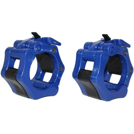 2 Inch Olympic Barbell Lock Collar Clamps, Quick Release Safety Bar ...
