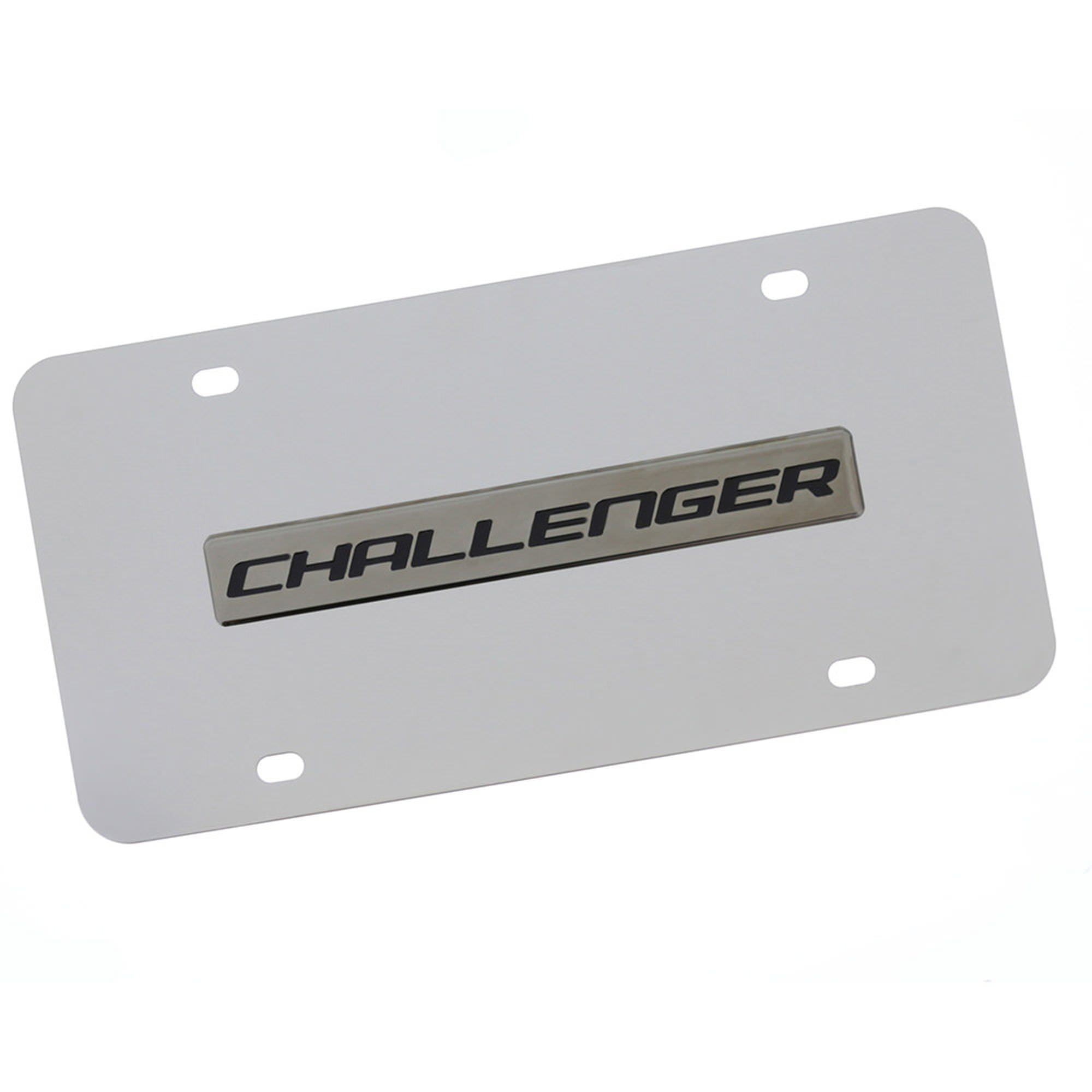 Dodge Challenger Badge License Plate (Chrome) - Walmart.com