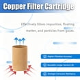 1/4" NPT Compressed Air Filter Regulator Combo Piggyback, 5 Micron ...
