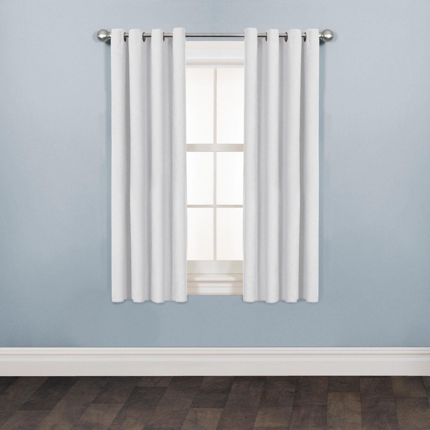 Click here for Mainstays Faux Suede Drapery Grommet Window Panel... prices
