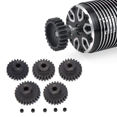 Greensen RC Gear,Motor Gear Kit,Steel Motor Gear Kit ￠5mm Inner Hole（M1 ...