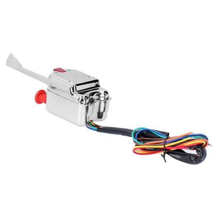 Turn Signal Switch, 12V Universal Car Trim Turn Signal Controls Switch Turn Indicator Switch ...