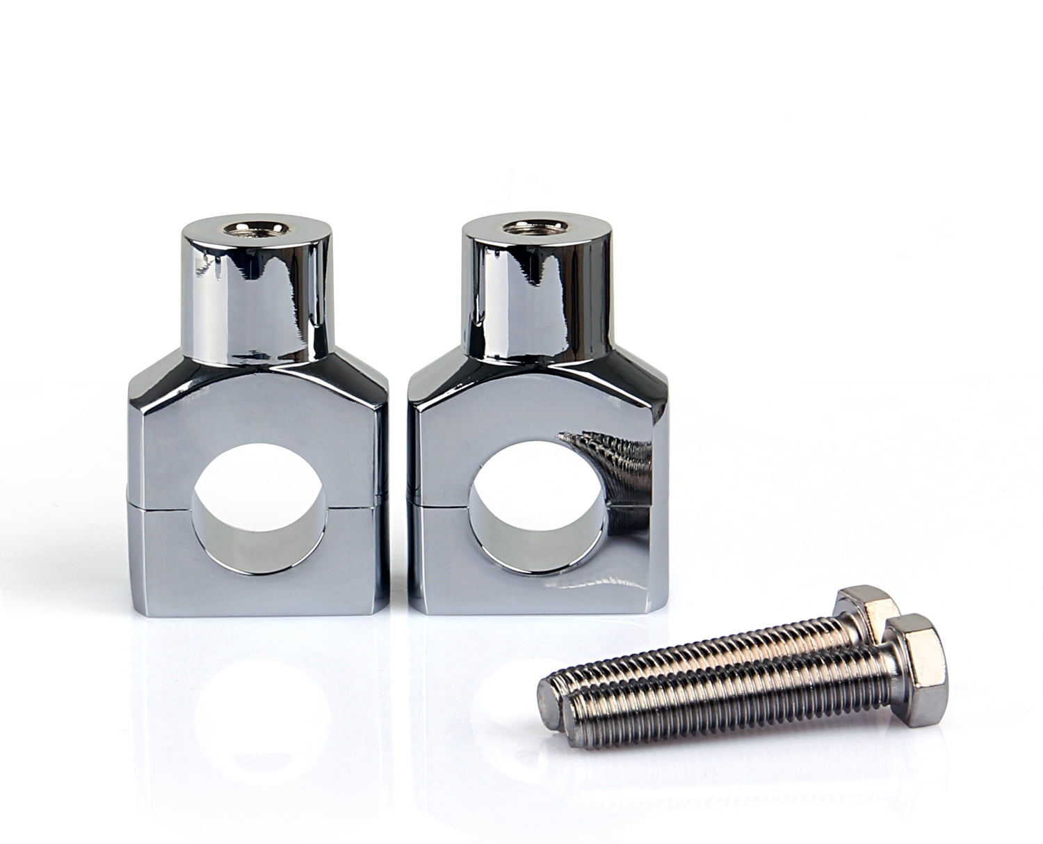 2" Handlebar Risers Billet VN 900 Yamaha V-Star Honda VTX Suzuki ...