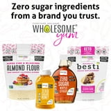 Wholesome Yum Zero Sugar Maple Syrup - Sugar Free Pancake Syrup with ...