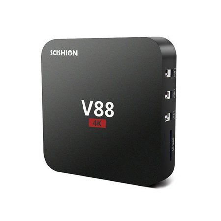 Black Friday V88 Smart Tv Set-top Box Player 4k Quad-core 2G+16Gb Wifi ...