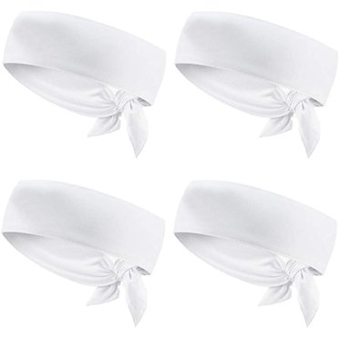 Kenz Laurenz Cotton Headbands 12 Soft Stretch Headband Sweat Absorbent ...
