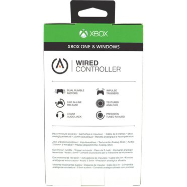 PowerA Wired Controller for Xbox One - Black - Walmart.com
