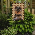 Fall Leaves Yorkie Puppy / Yorkshire Terrier Garden Flag - Walmart.com
