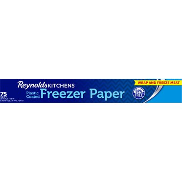 Reynolds Plastic Coated Freezer Paper, 150 sf - Walmart.com