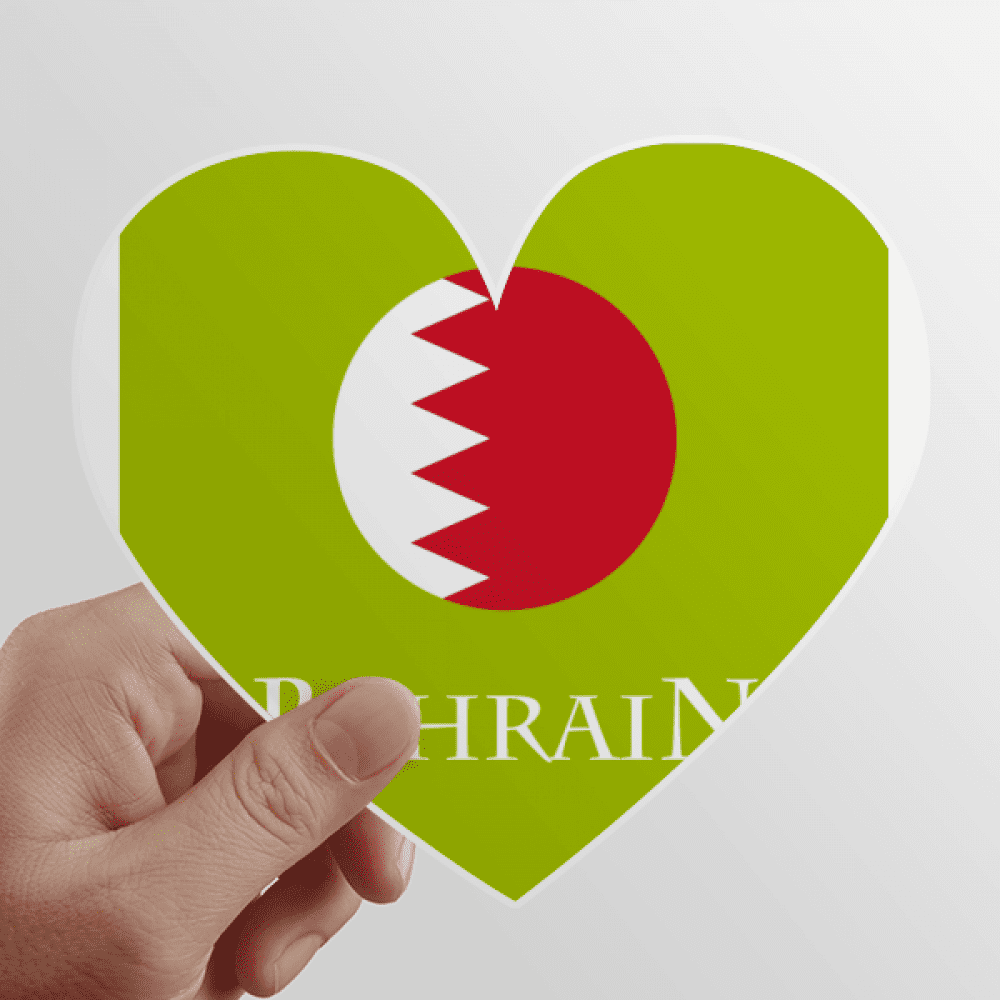 Bahrain Asian Flag Persian Gulf Heart Vinyl Sticker Bicycle Bottle ... Bahrain Asian Flag Persian Gulf Heart Vinyl Sticker Bicycle Bottle ...