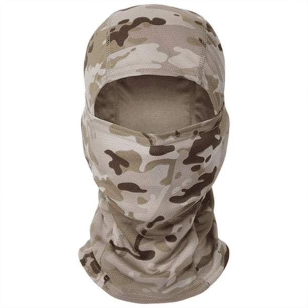 Outdoor Dustproof Sun Face Mask Tactical Camouflage Full Face Mask ...