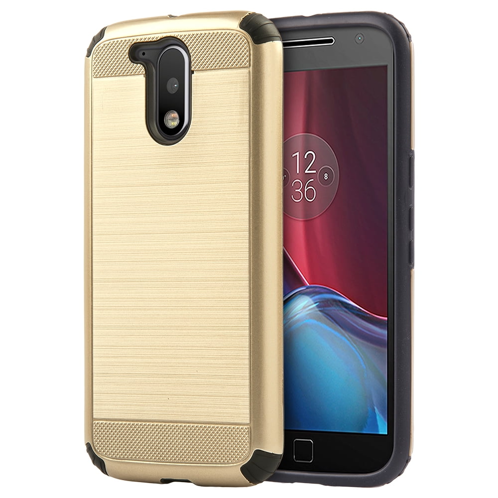 Motorola G4 G4 Plus Silkee Armor Anti Shock Pc Dual Hybrid Case