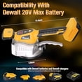 Cordless Tile Vibration Tool Machine for DeWalt 20V Battery - 150W ...
