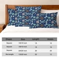 Blue Coastal Throw Pillow Covers 18 x 18 Inch Pillow Covers Set of 2 ...