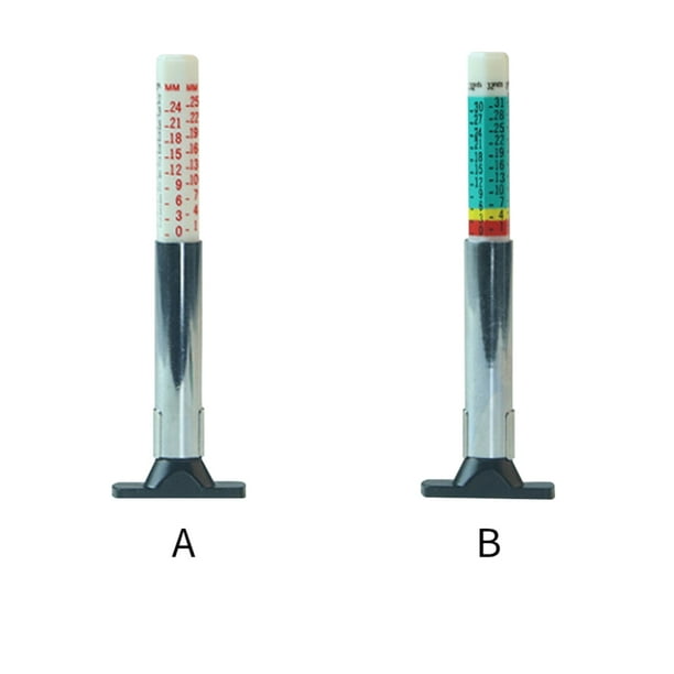 Tire Tread Depth Gauge Smart Color Measurement Tool; Tire Thread Coded ...