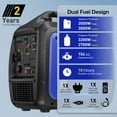 Nexpow 3500W Portable Generator - Quiet, Eco-Mode, Parallel, EPA ...