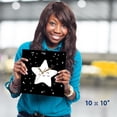 3drose, Image of a Star, 10x10 Wall Clock - Walmart.com