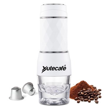 YMTQ Portable Compact Mini Hand Pressure Espresso Machine Perfect ...