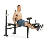 Weider Legacy Standard Bench and Rack, 410 Lb. Total Weight Capacity ...