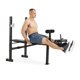 Weider Legacy Standard Bench and Rack, 410 Lb. Total Weight Capacity ...