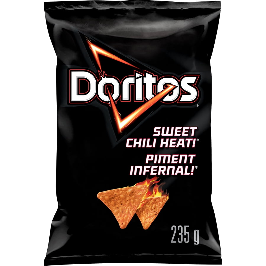 Doritos Chips tortilla aromatisées Piment infernal!, 235 g. 235 g ...