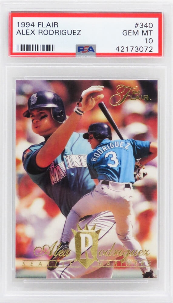 Alex Rodriguez Seattle Mariners Baseball Card