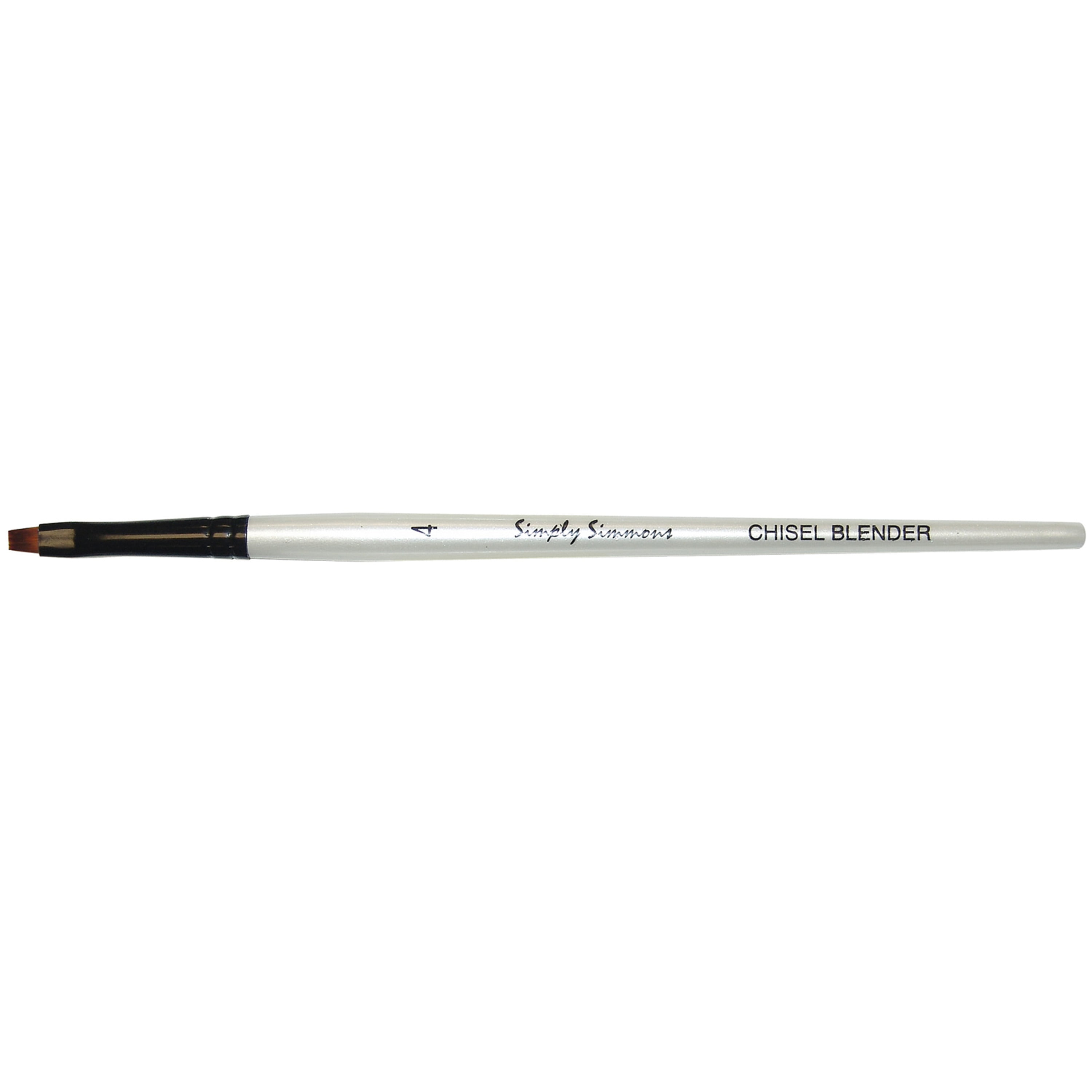 Robert Simmons Simply Simmons Short Handle Brush, Chisel Blender, 4 ... Robert Simmons Simply Simmons Short Handle Brush, Chisel Blender, 4 ...
