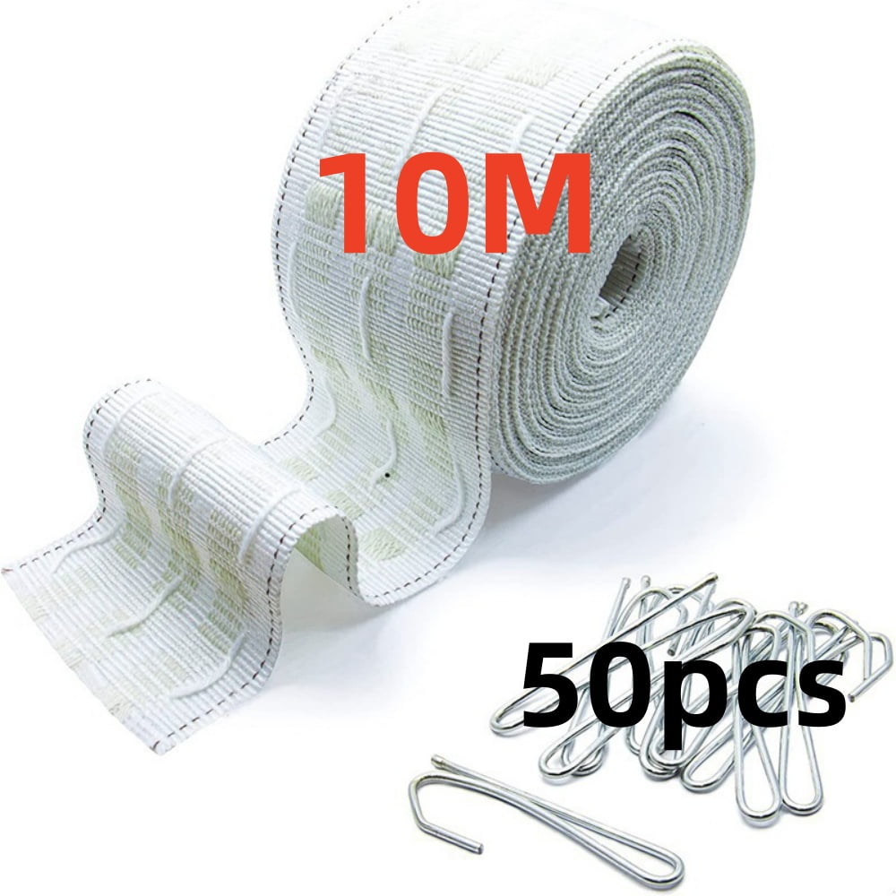 Click here for Dutchman Curtain Tape White Tape 10 Metres Heading... prices