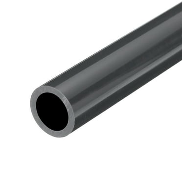 PVC Rigid Round Pipe 16mm ID 20mm OD 20cm/8" Length White High Impact ...